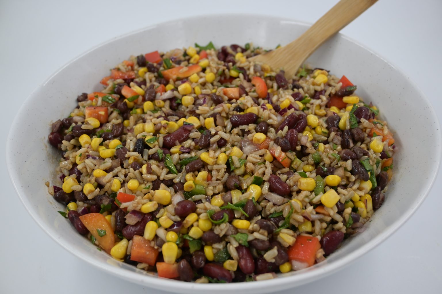 Confetti Bean Salad - The Zesty Kitchen